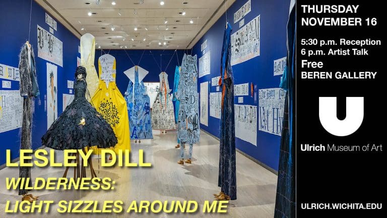 Artist Lesley Dill will give a talk about her exhibition, Wilderness ...