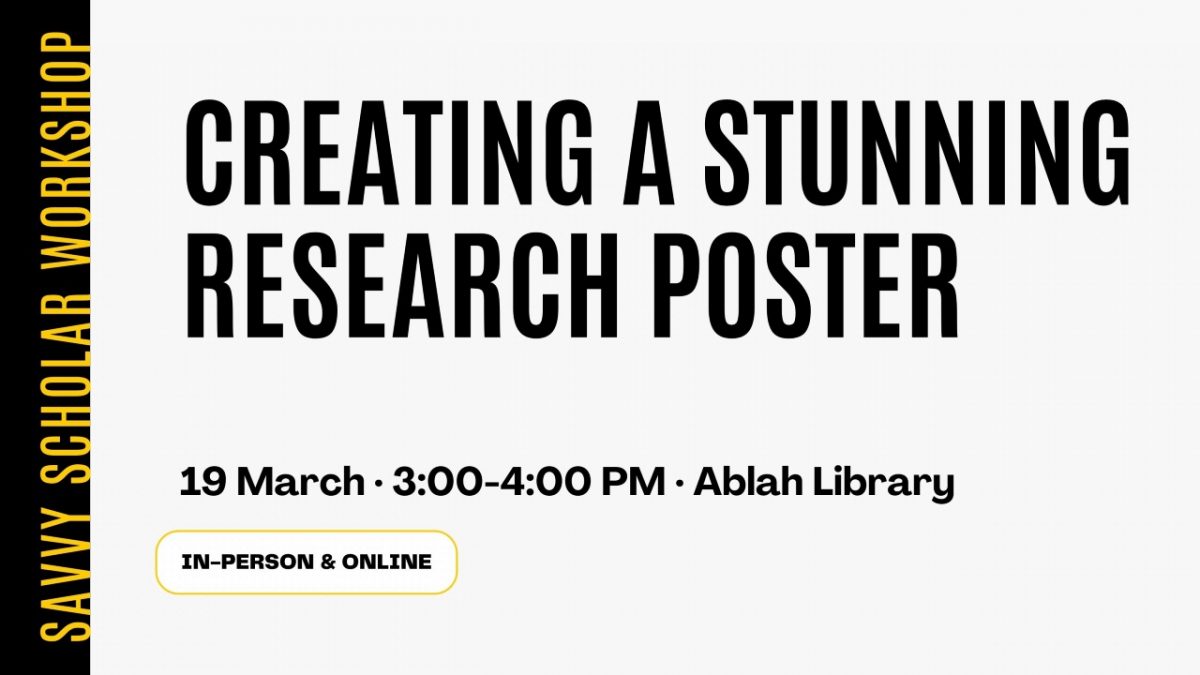Mastering Impactful Research Poster Designs – WSUtv