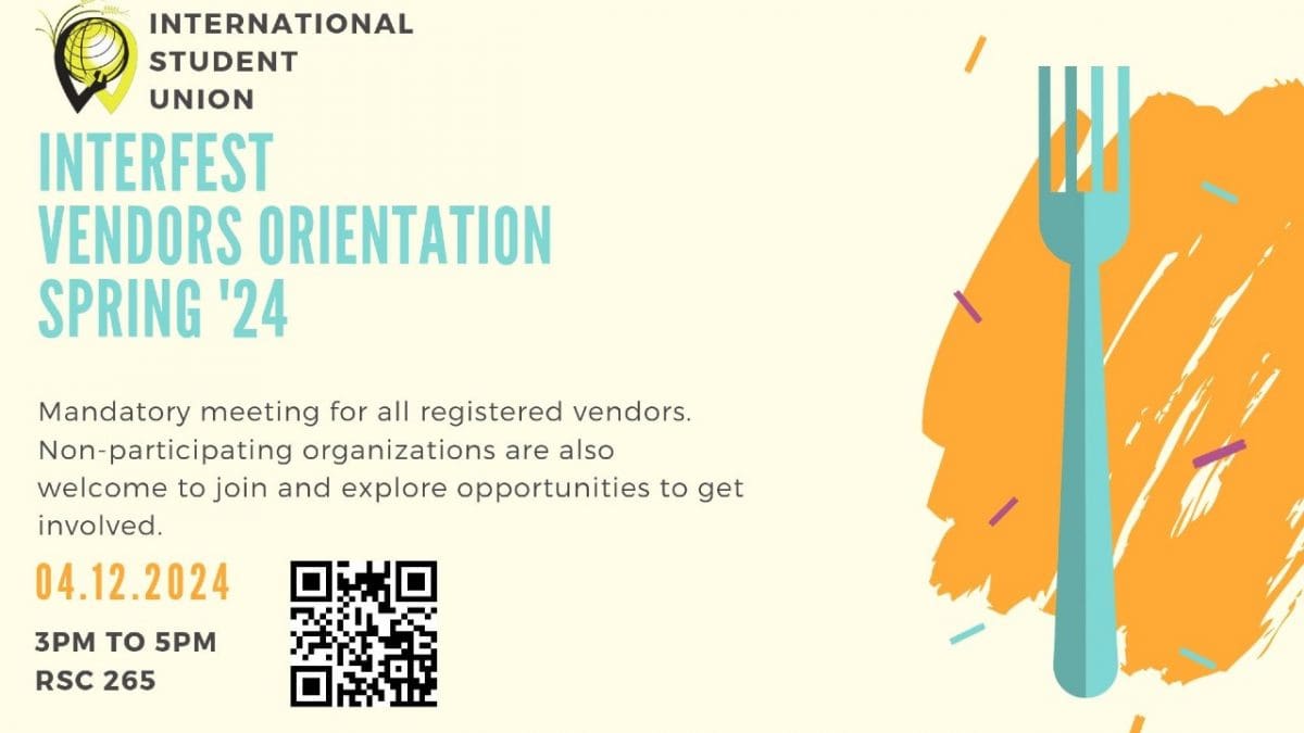 InterFest Spring 2024 Vendors Orientation – WSUtv