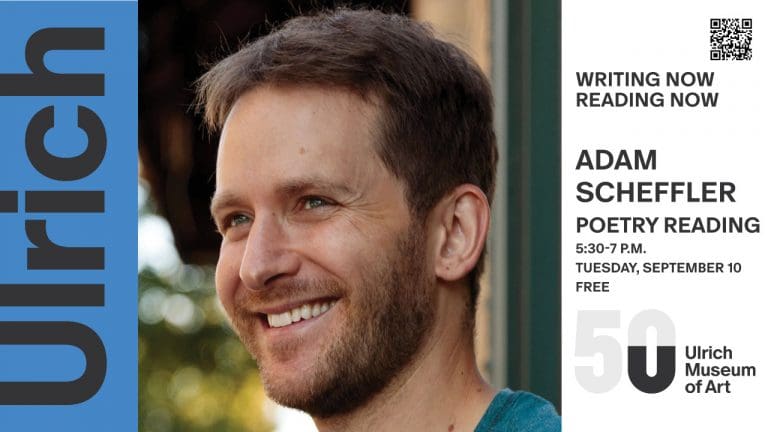 Writing Now Reading Now presents a Poetry Reading by Adam Scheffler – WSUtv