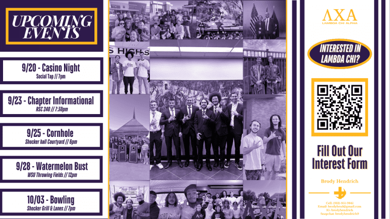 Lambda Chi Alpha – Recruitment Events – WSUtv