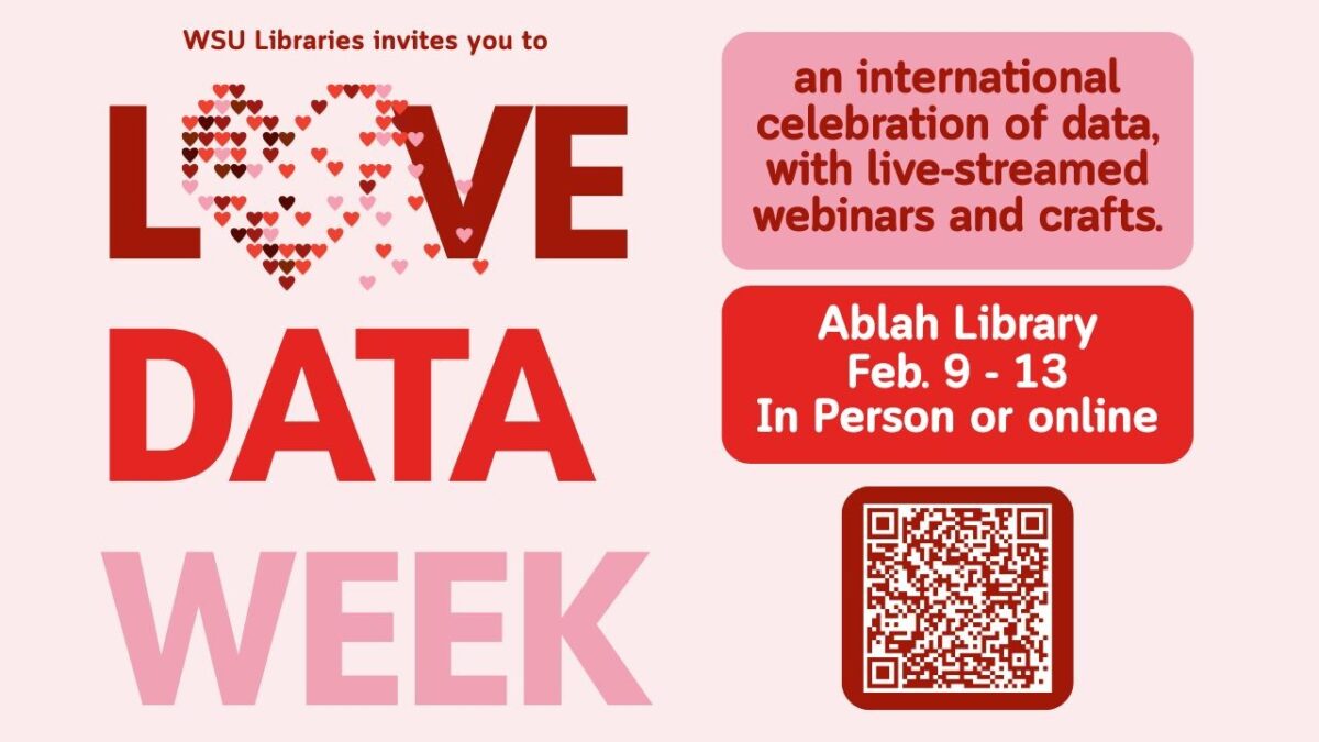 Celebrate Love Data Week with Wichita State University Libraries, Feb ...